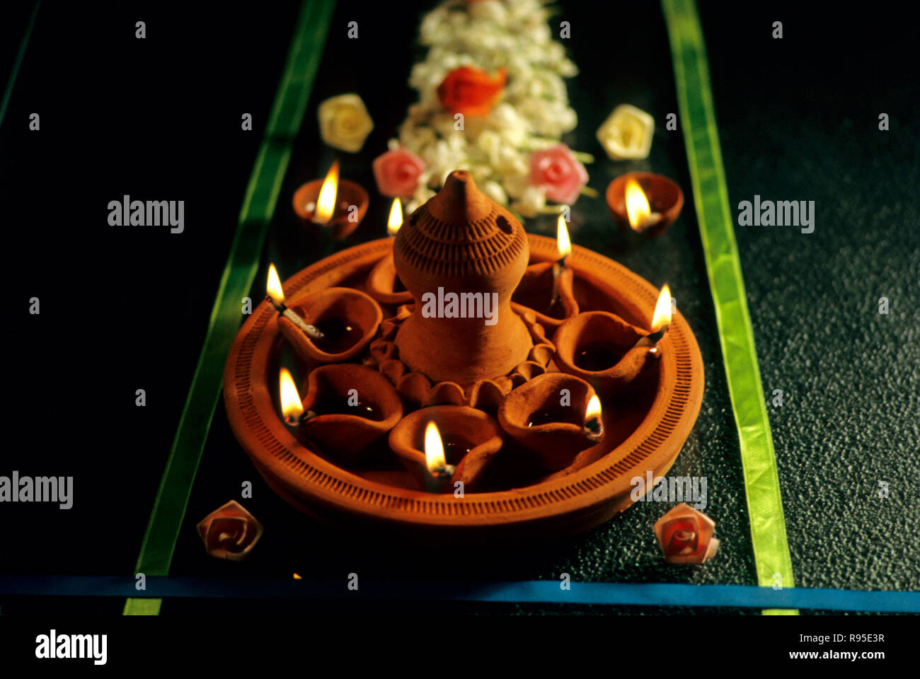Diwali deepawali Festival, diwali card design, oil lamp Stock Photo - Alamy