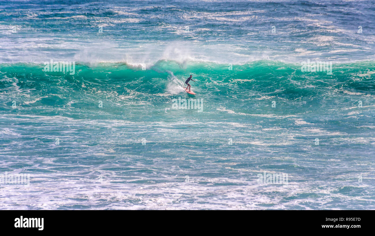 Surfing in Summer Stock Photo - Alamy