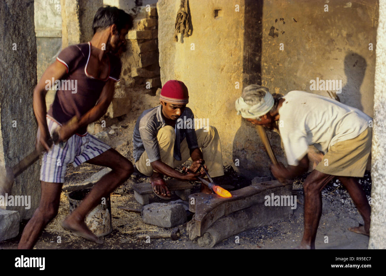 Iron age blacksmiths hi-res stock photography and images - Alamy