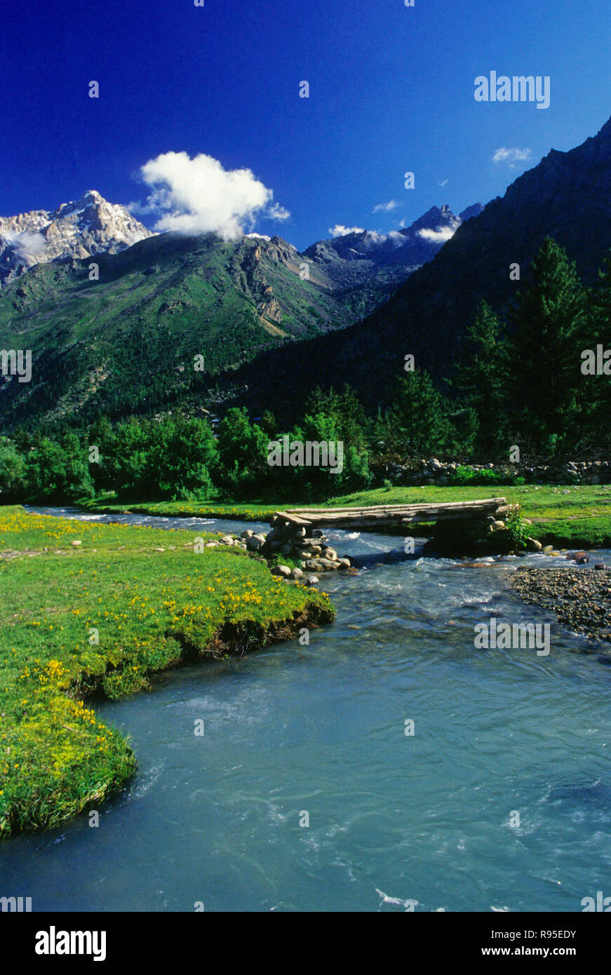 Rakhsam, Sangla, Kinnaur, Himachal Pradesh, India Stock Photo - Alamy
