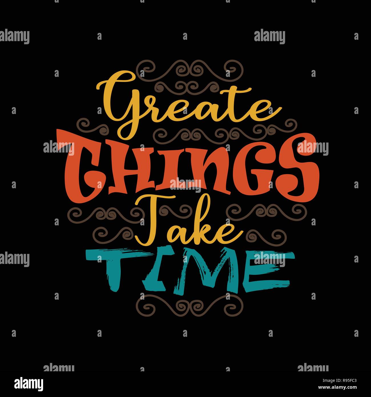 These things take time hi-res stock photography and images - Alamy