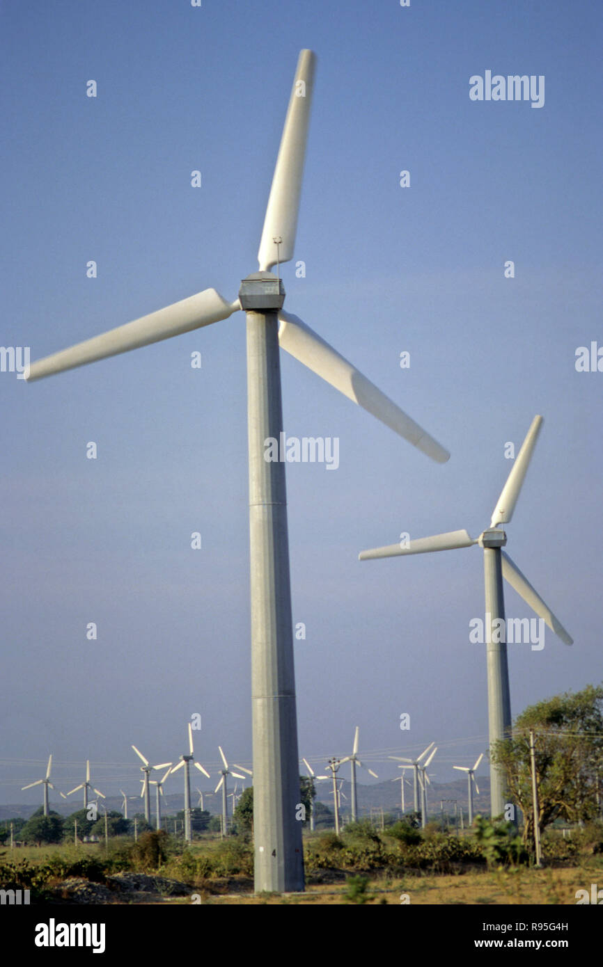 Indian wind mills hi-res stock photography and images - Alamy