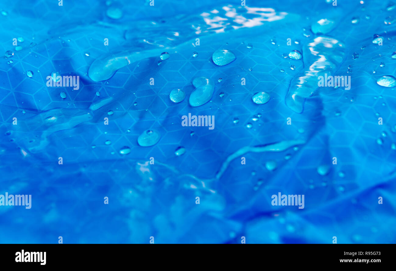 Aqua blue fabric texture close hi-res stock photography and images - Alamy