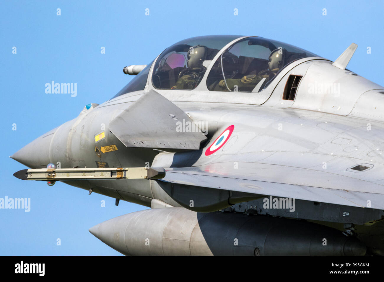 LEEUWARDEN, THE NETHERLANDS - APRIL 19, 2018: French Air Force Dassault ...