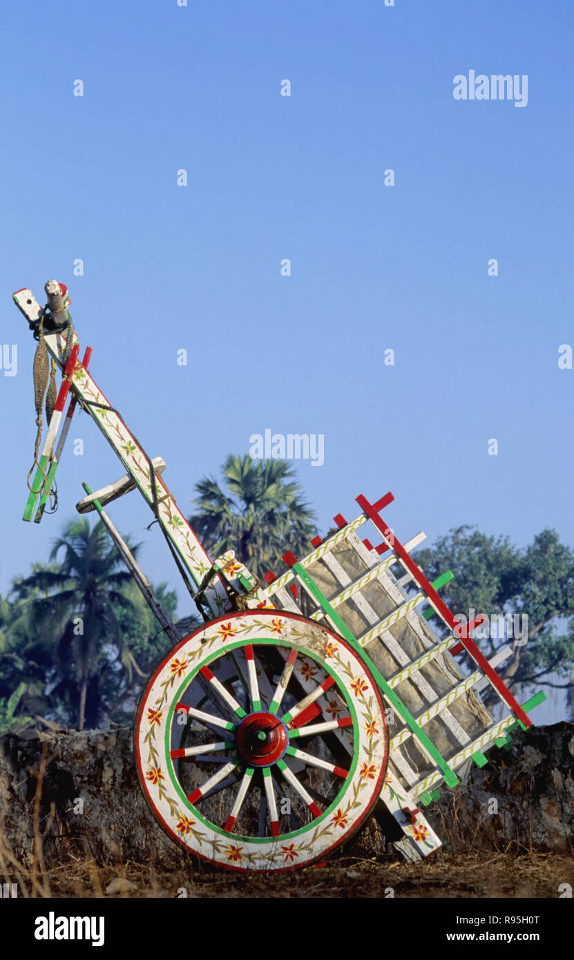 Bullock cart, India Stock Photo - Alamy