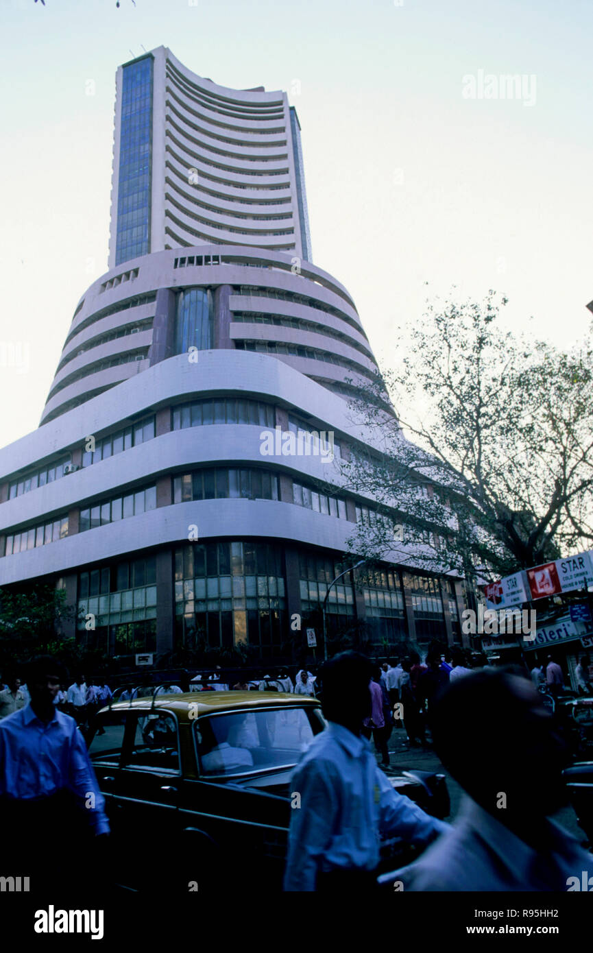 Bombay Stock Exchange BSE building fort mumbai bombay Maharashtra india ...
