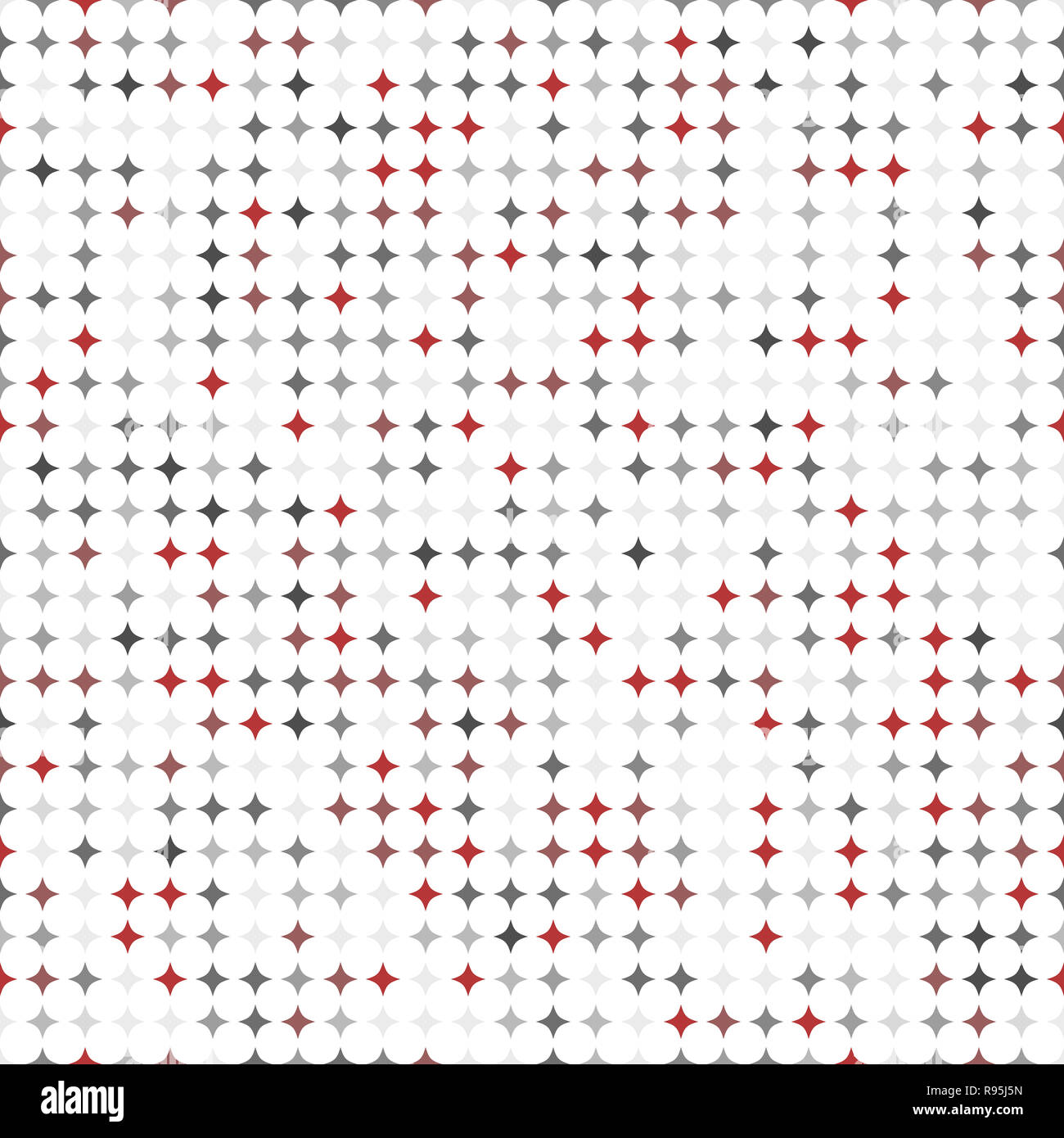 Seamless Modern Pattern With Stars Stock Photo - Alamy