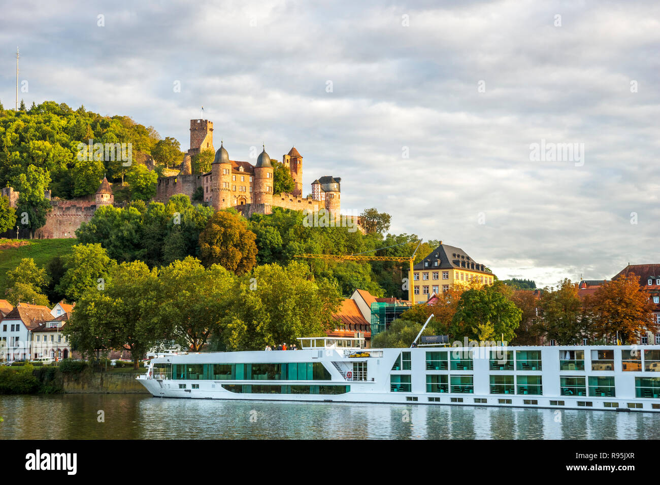 Wertheim castle city view hi-res stock photography and images - Alamy