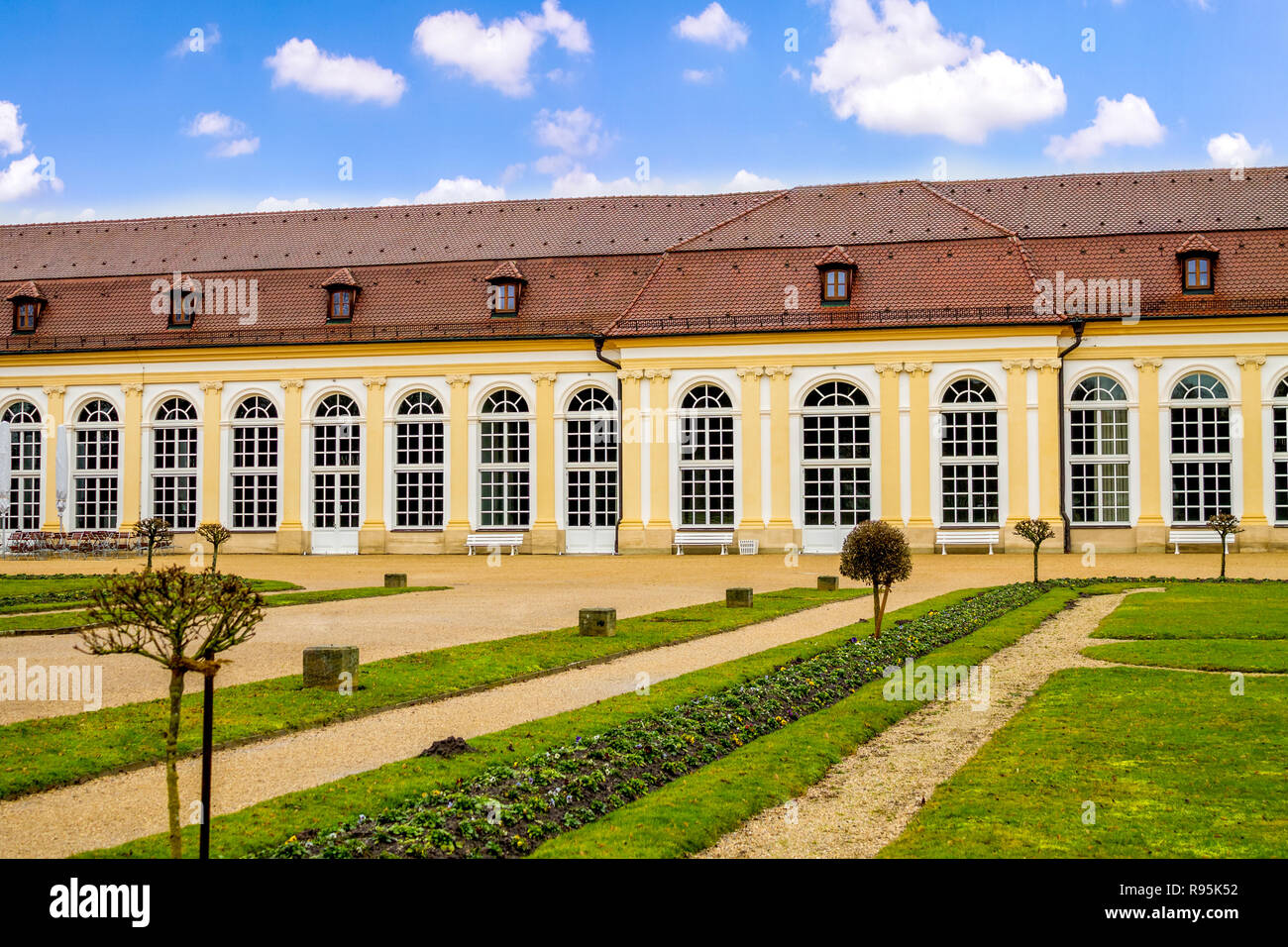 Orangery, Ansbach, Germany Stock Photo - Alamy
