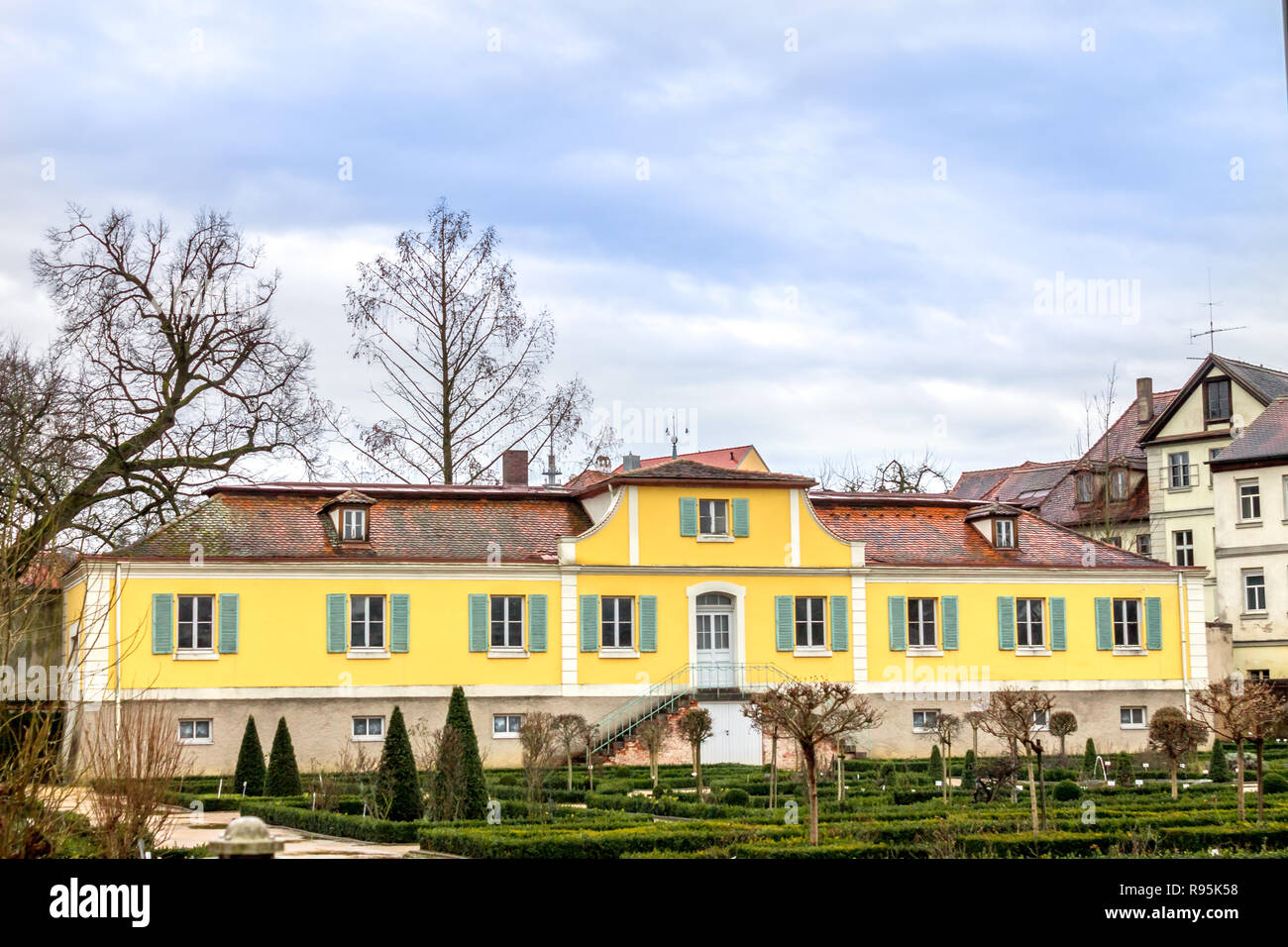 Historical City of Ansbach, Germany Stock Photo - Alamy