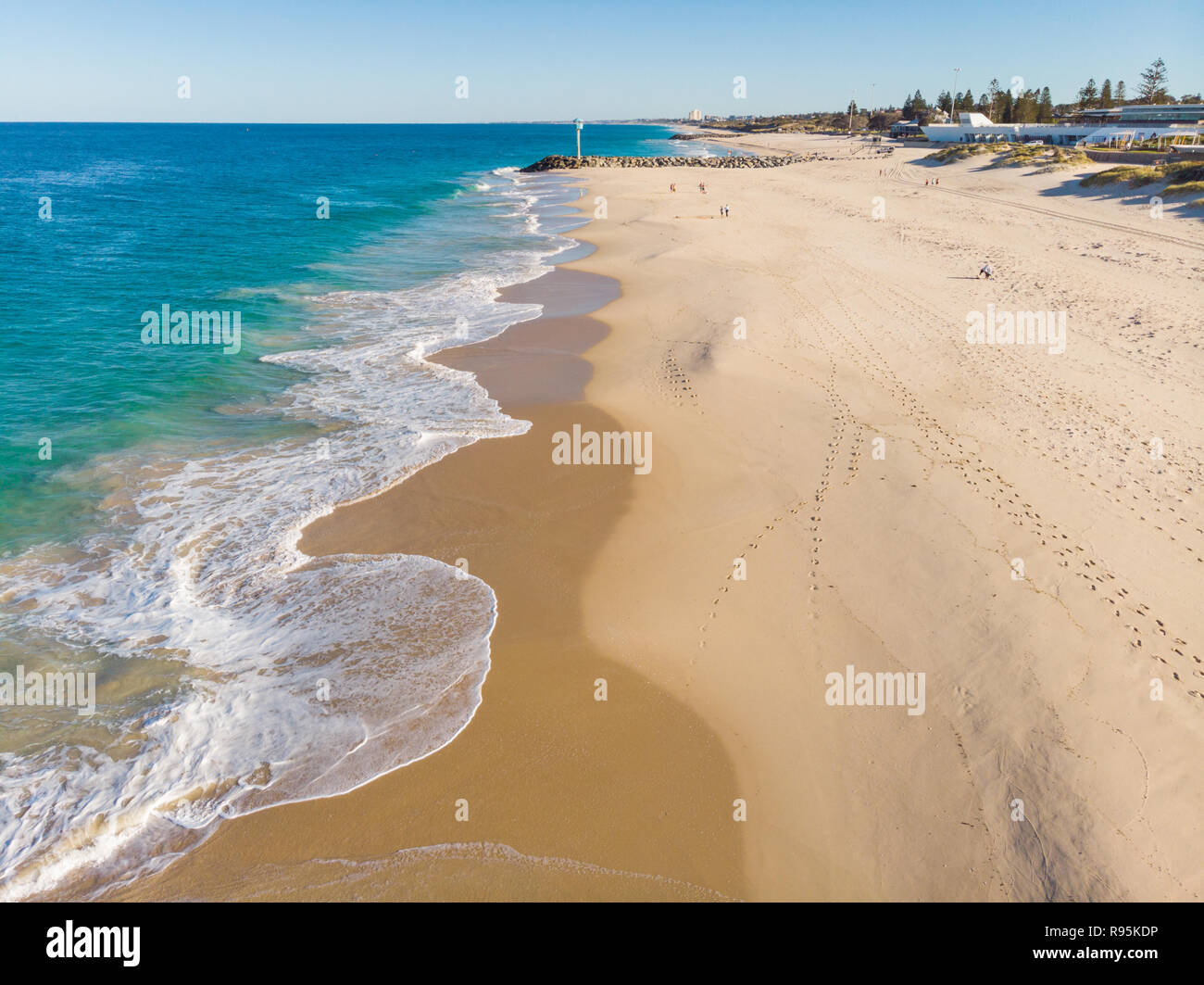 An aerial view of City Beach in Perth, Western Australia Stock Photo ...