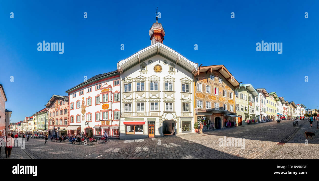 Historical City of Bad Toelz, Germany Stock Photo - Alamy