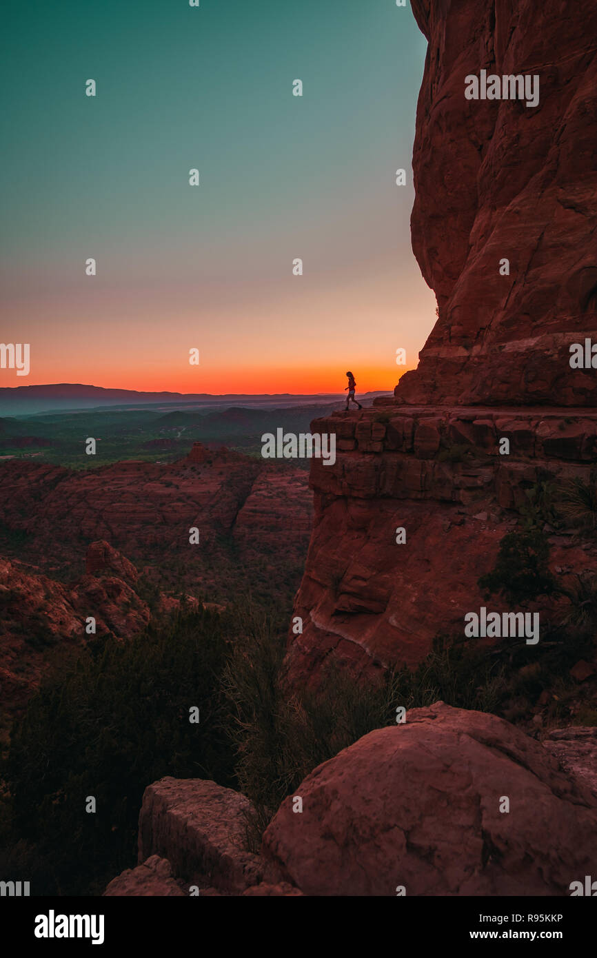 Cathedral rock trail hi-res stock photography and images - Alamy