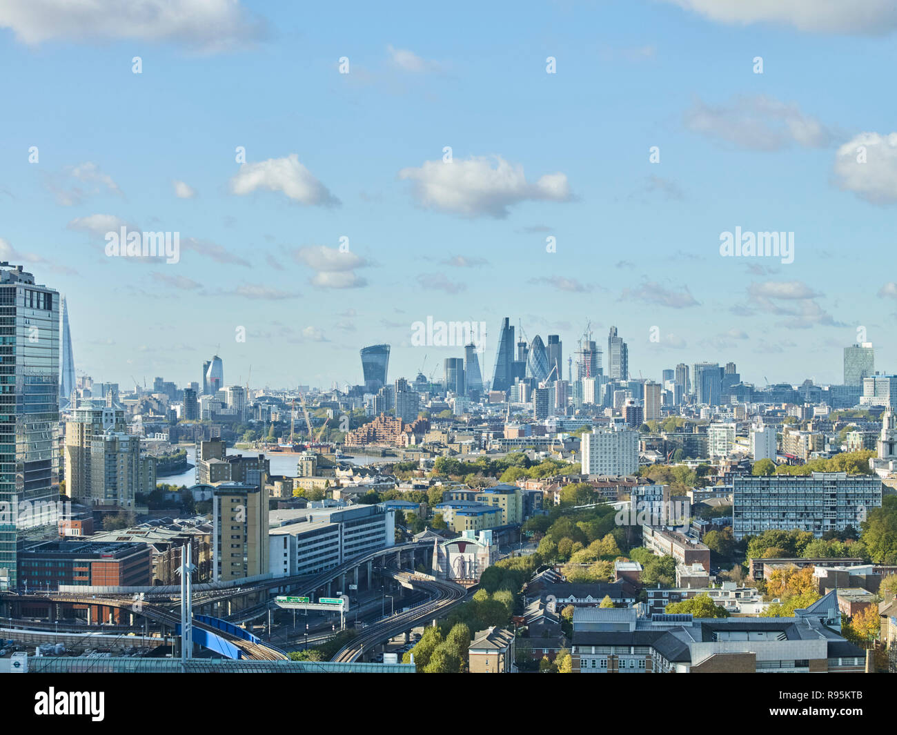 London Skyline view Stock Photo - Alamy