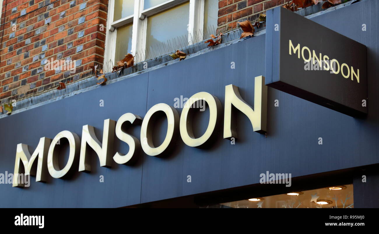 Monsoon clothing shop hi-res stock photography and images - Alamy
