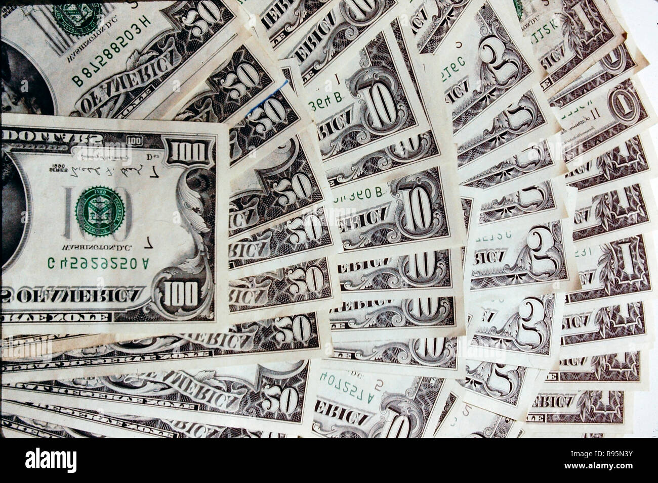 US paper Currency Stock Photo - Alamy