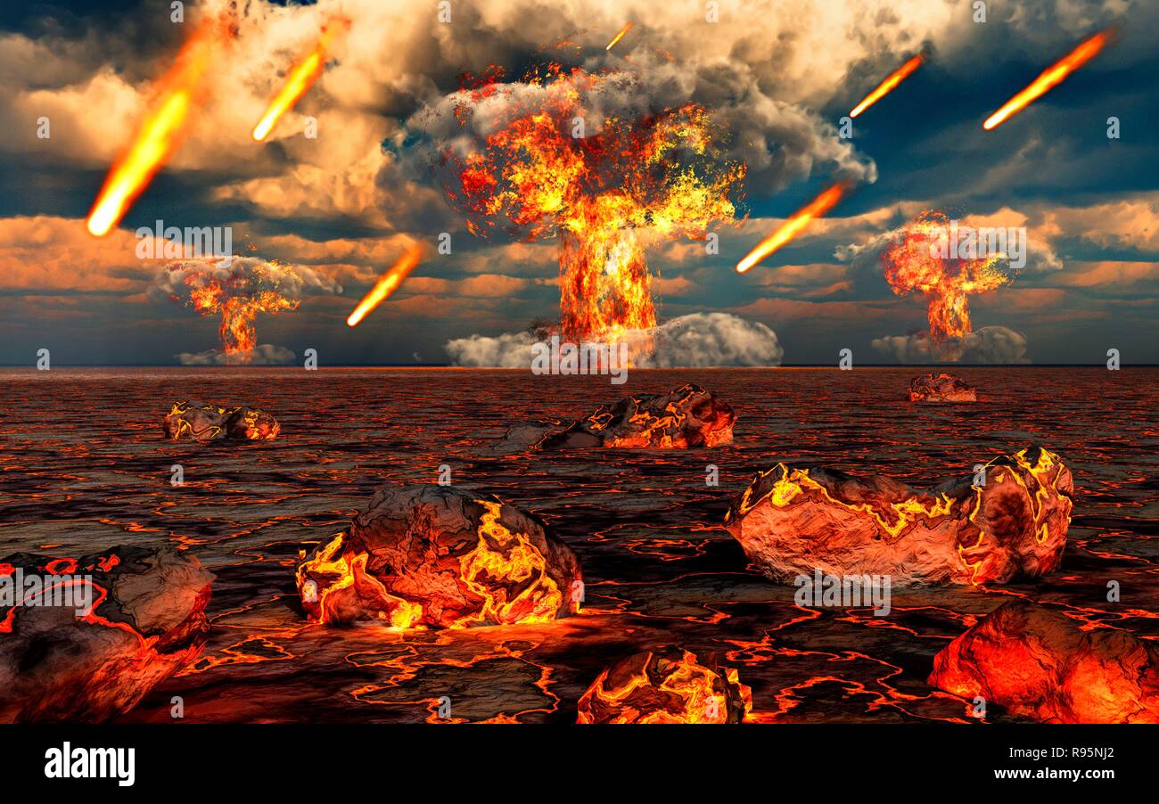 Hadean eon earth hi-res stock photography and images - Alamy