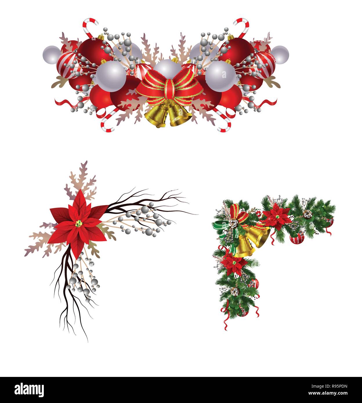 Christmas elements for your designs Stock Vector Image & Art - Alamy