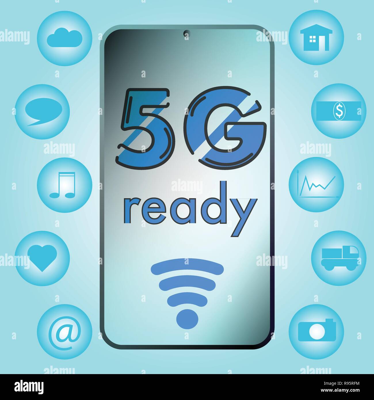 5g ready Stock Vector Images - Alamy