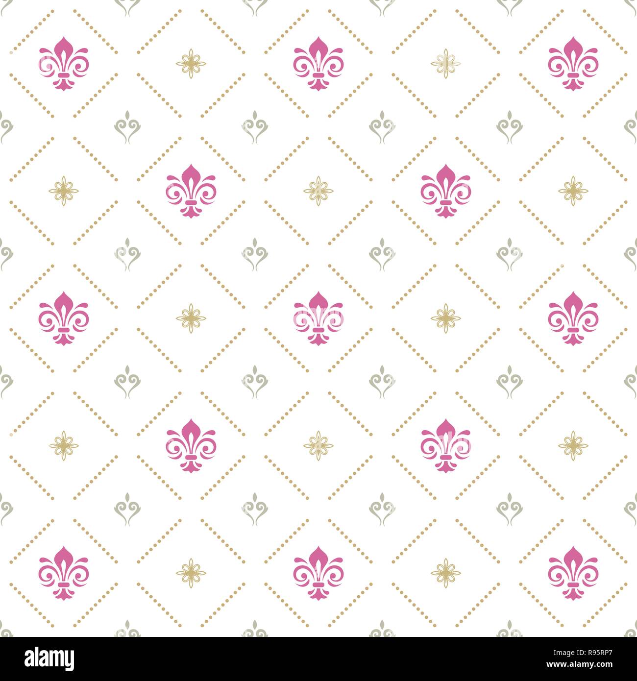 White and yellow oriental lily Stock Vector Images - Alamy