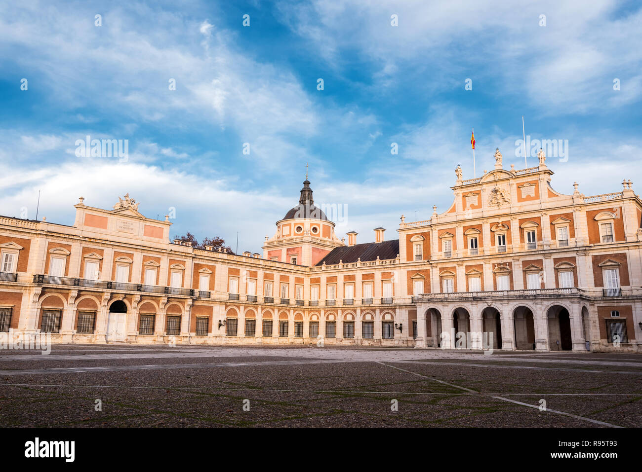 Royal palace of Aranjuez, Madrid, Spain Stock Photo - Alamy