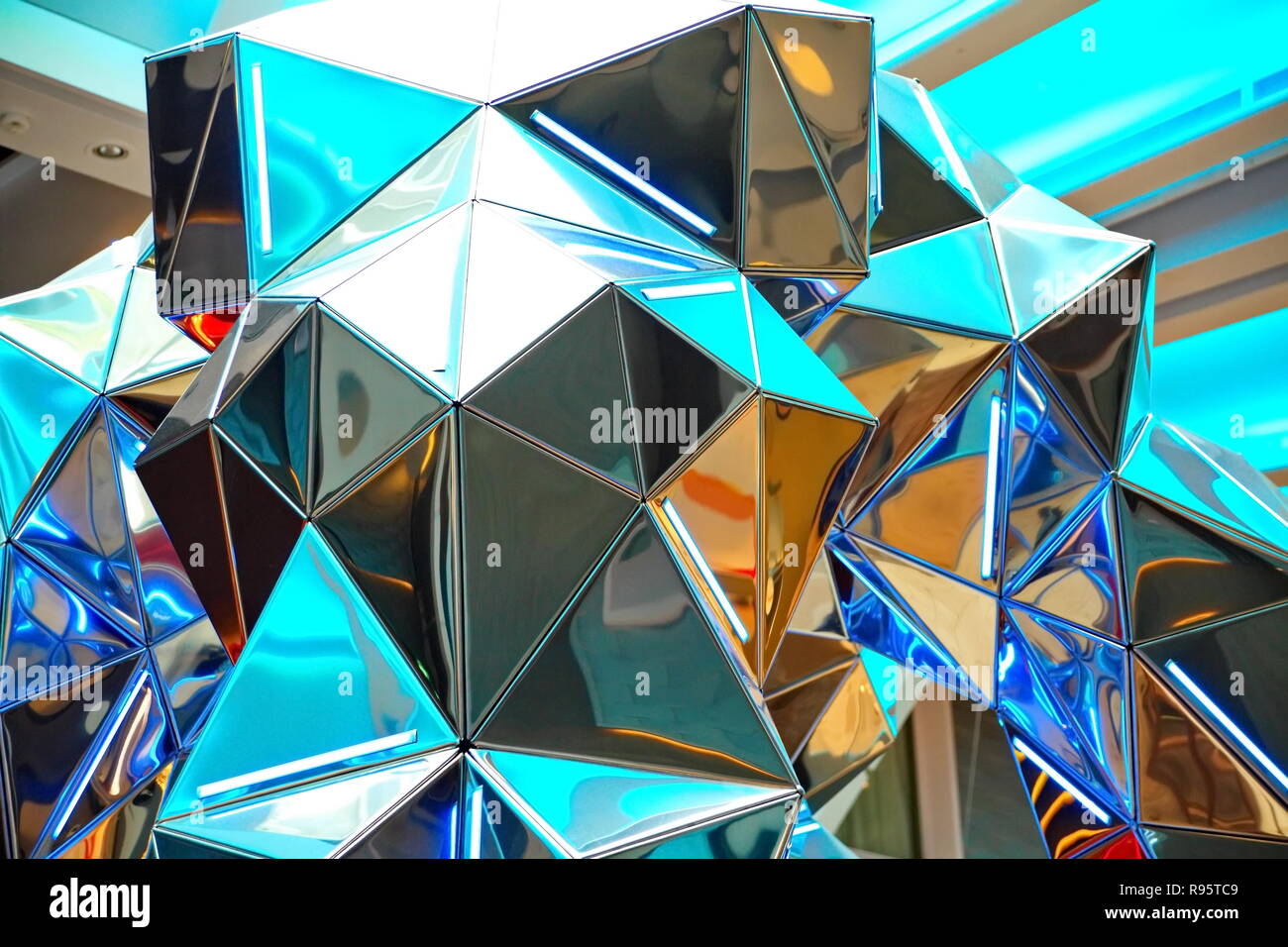 Green glass patterns hi-res stock photography and images - Alamy