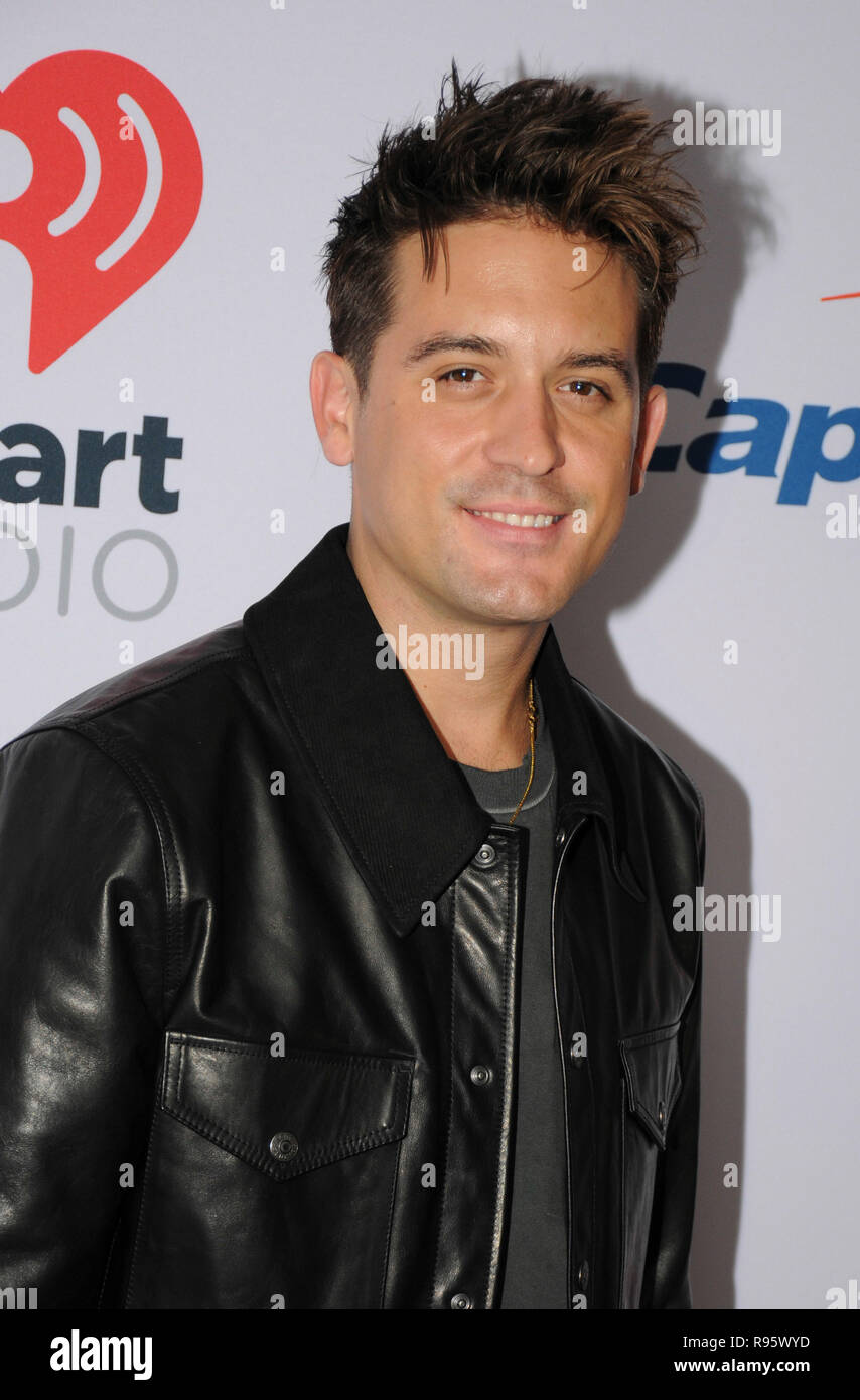 G-Eazy arrives backstage on the red carpet for Hot 99.5's iHeartRadio ...