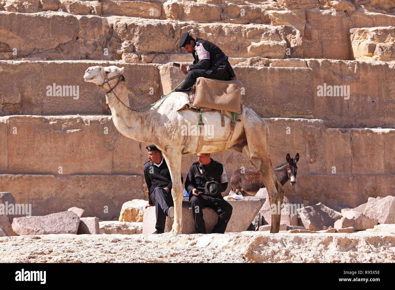 Egypt police tourist hi-res stock photography and images - Alamy