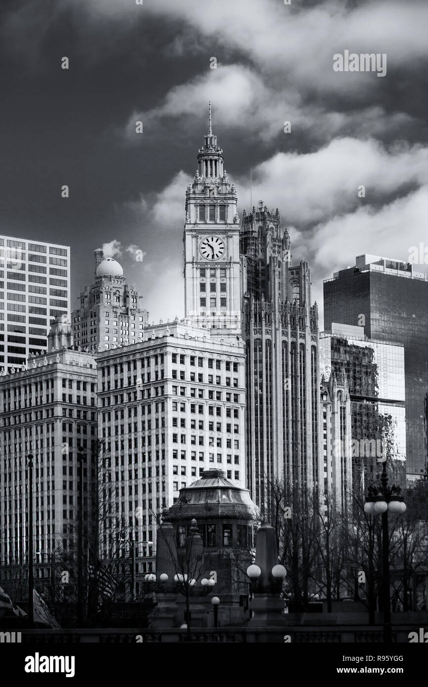 Tribune Tower in Chicago Stock Photo - Alamy