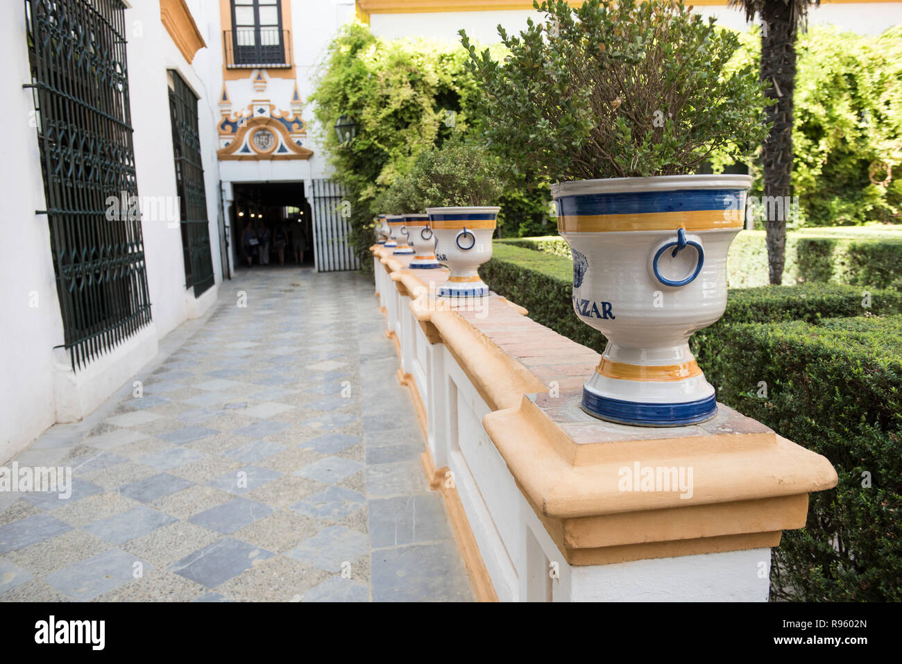 The beautiful architectural beauty of the famous Alhambra Palace in ...