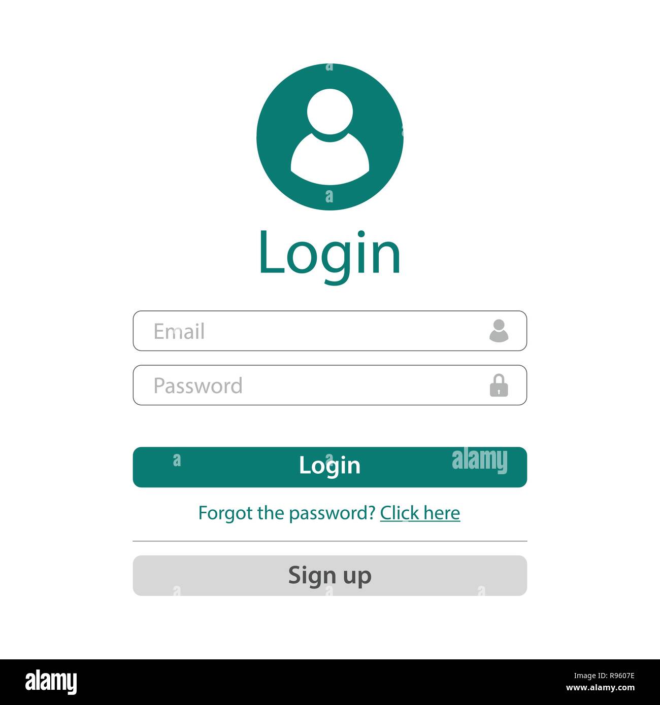 Forgot username hi-res stock photography and images - Alamy