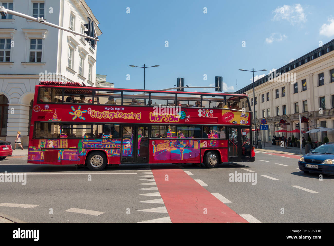 Touristic bus in historical hi-res stock photography and images - Alamy