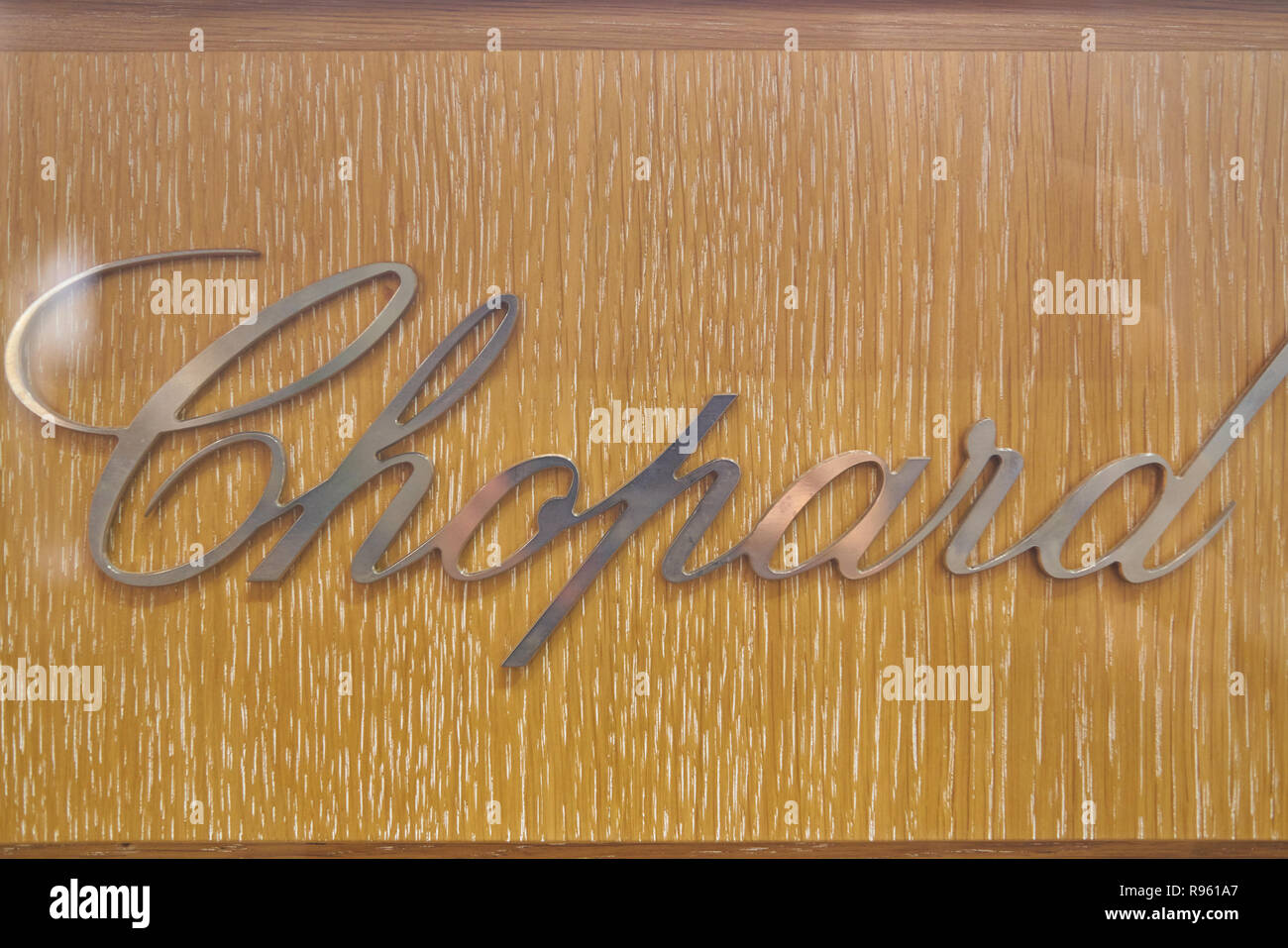 Chopard logo hi-res stock photography and images - Alamy