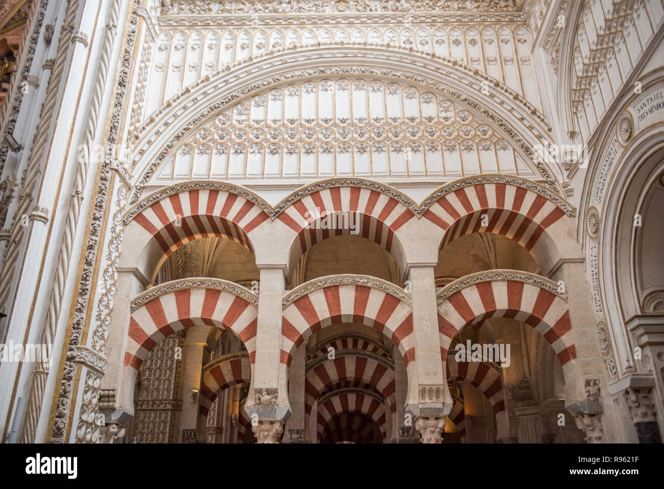 Beautiful architecture of the famous Alcazar of Seville Royal Palace ...