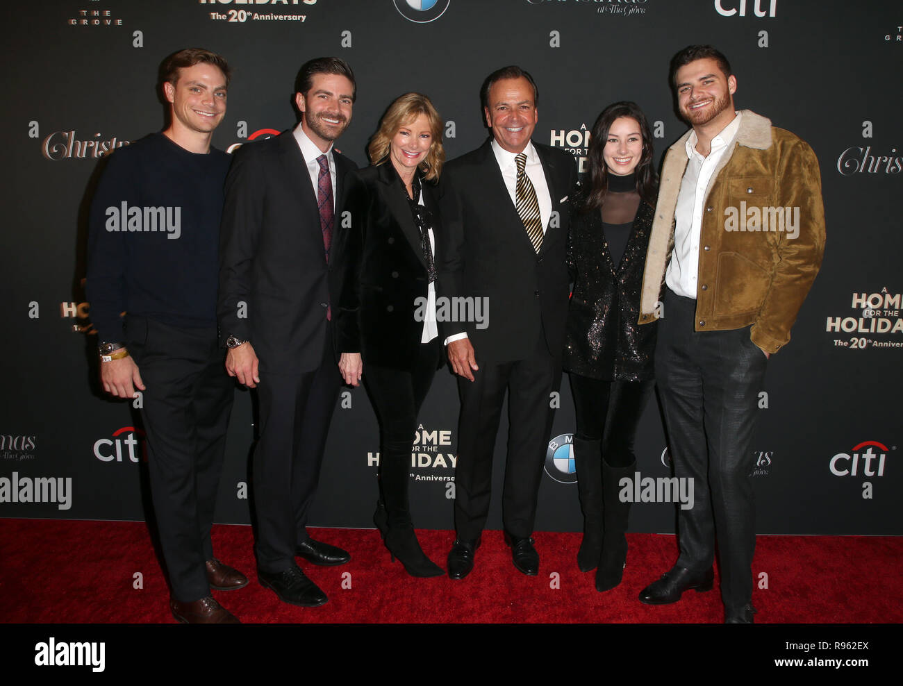 The Grove Christmas Tree Lighting Featuring: Rick Caruso, Tina Caruso ...