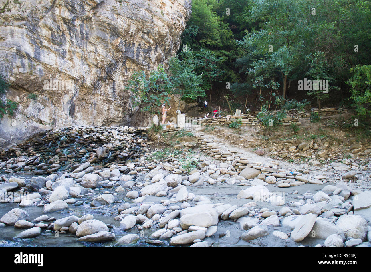 The Hotova National Park, Benje thermal baths, Lengarica River Canyon ...
