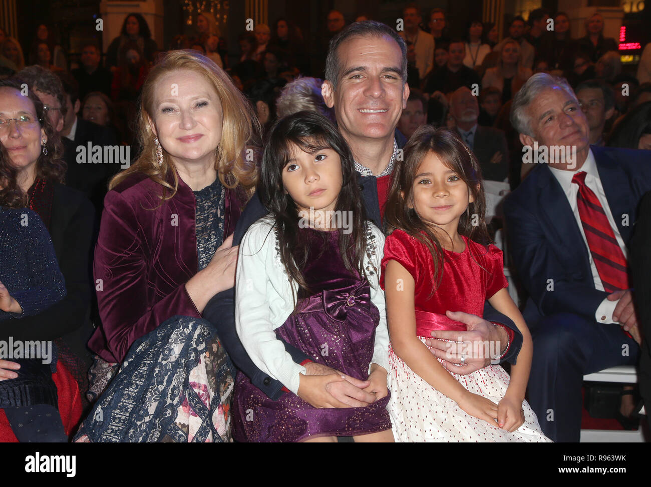 The Grove Christmas Tree Lighting Show Featuring: Los Angeles Mayor ...