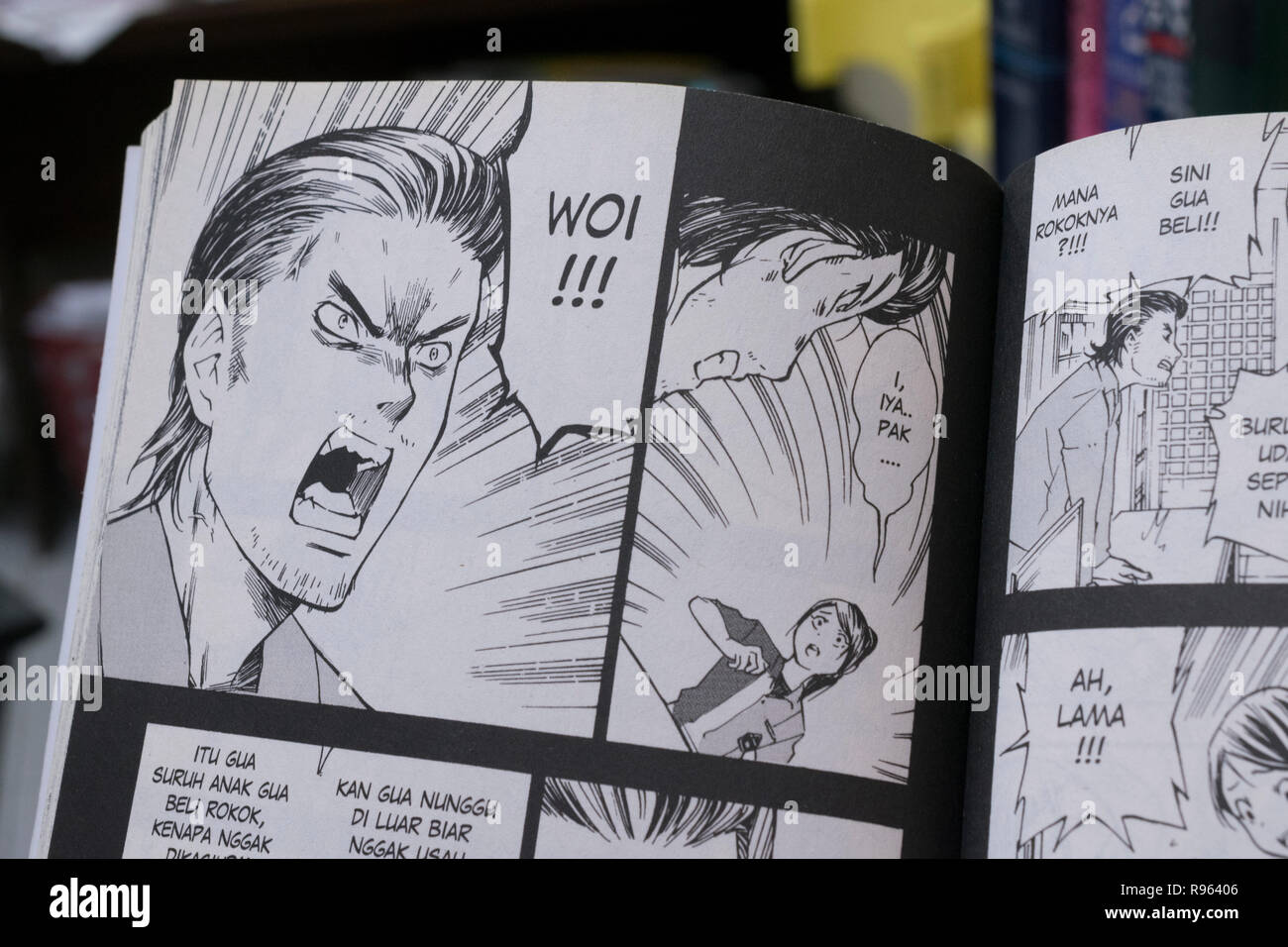 Manga comic hi-res stock photography and images - Alamy