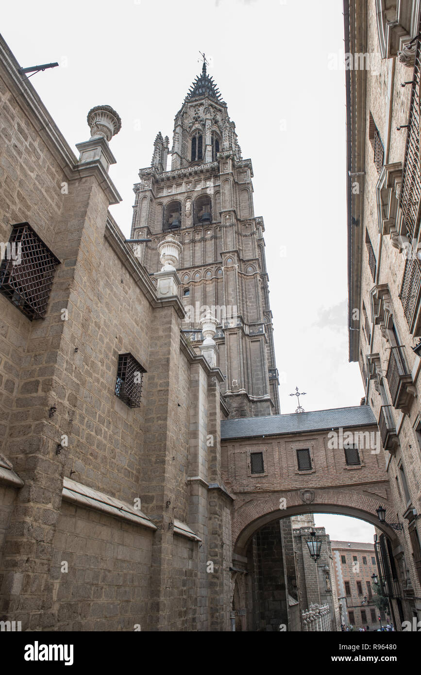 Exterior of an medieval structured building in Brussels. The ...