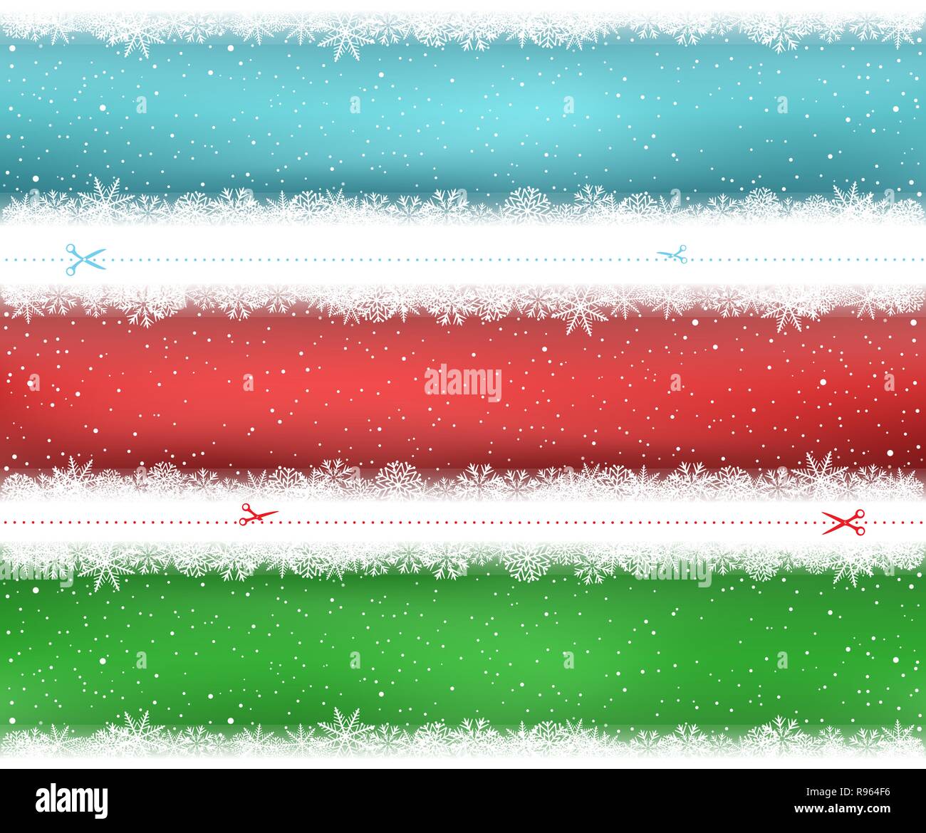 Christmas snow pattern on box or shelf Stock Vector Image & Art - Alamy