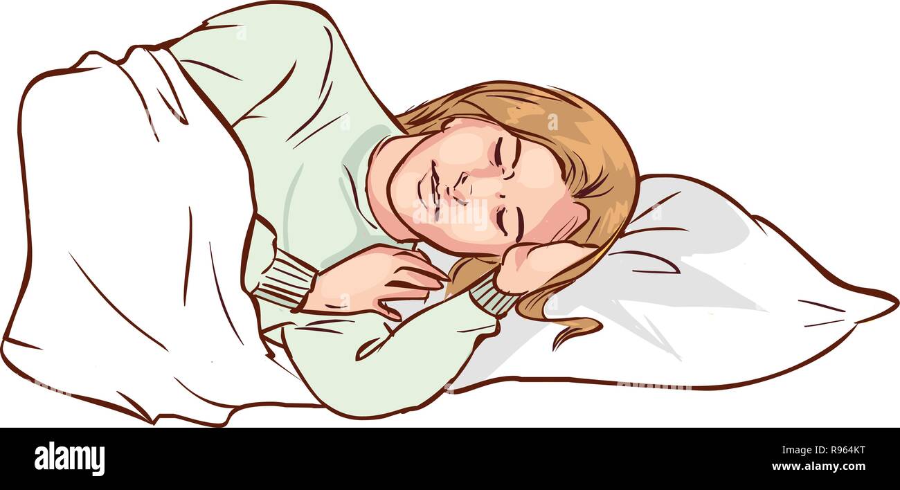 Sleeping nightwear Cut Out Stock Images & Pictures - Alamy