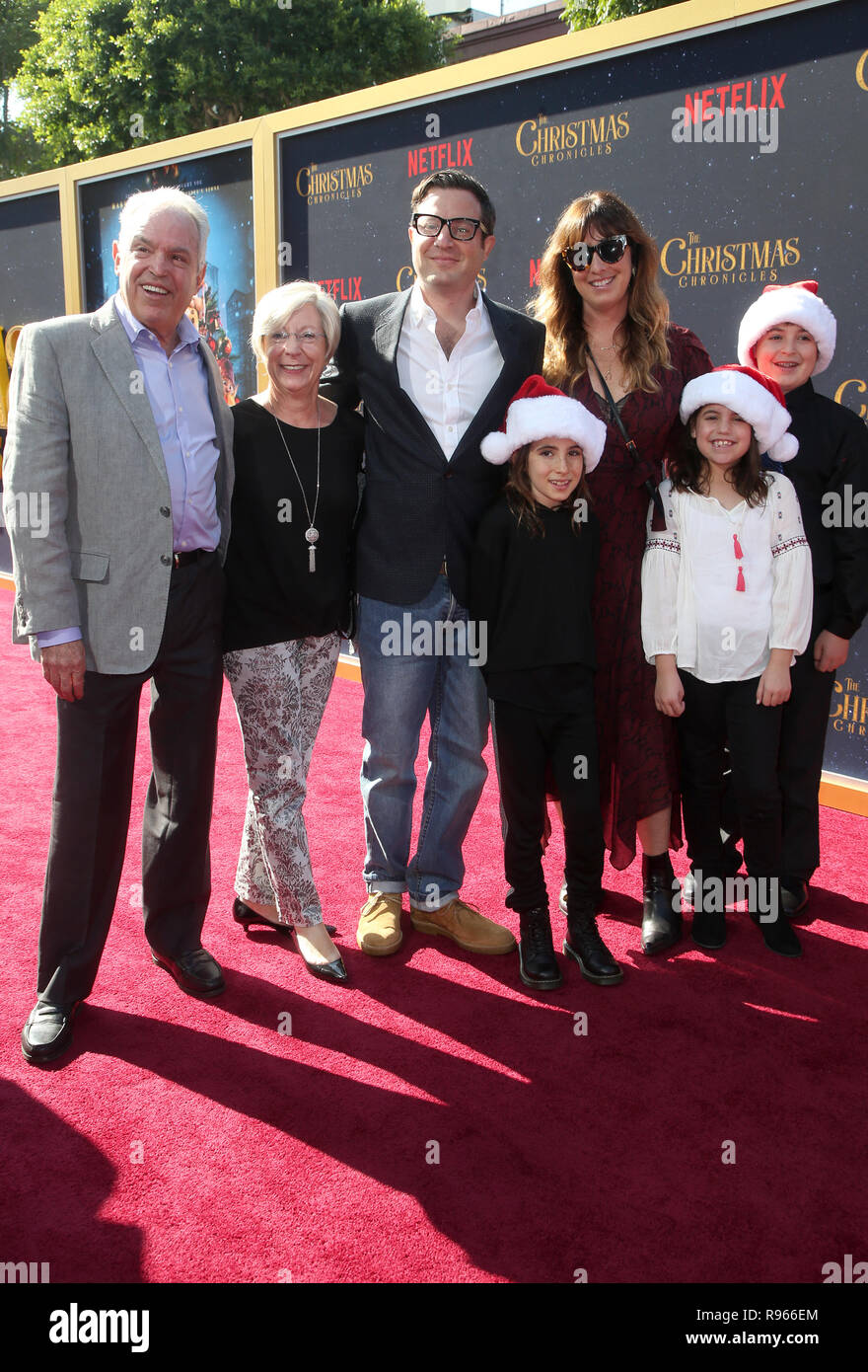 'The Christmas Chronicles' Premiere Featuring: Matt Lieberman, Family ...
