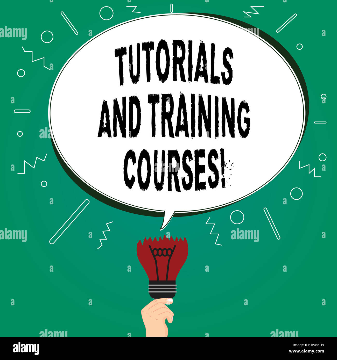 Instructor concept meaning education hi-res stock photography and ...