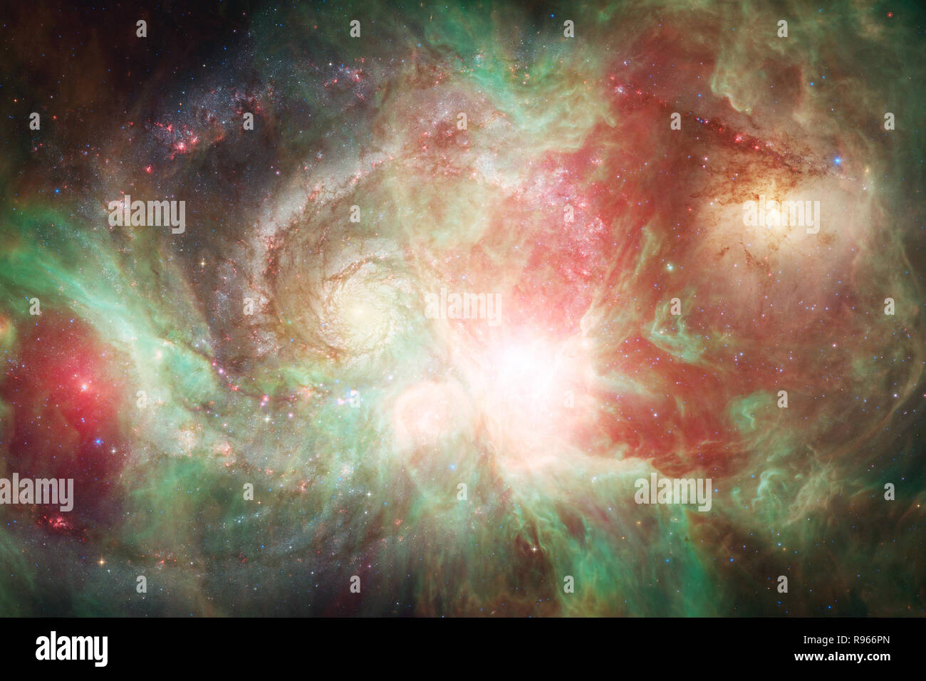 Beautiful space background. Cosmoc art. Elements of this image ...