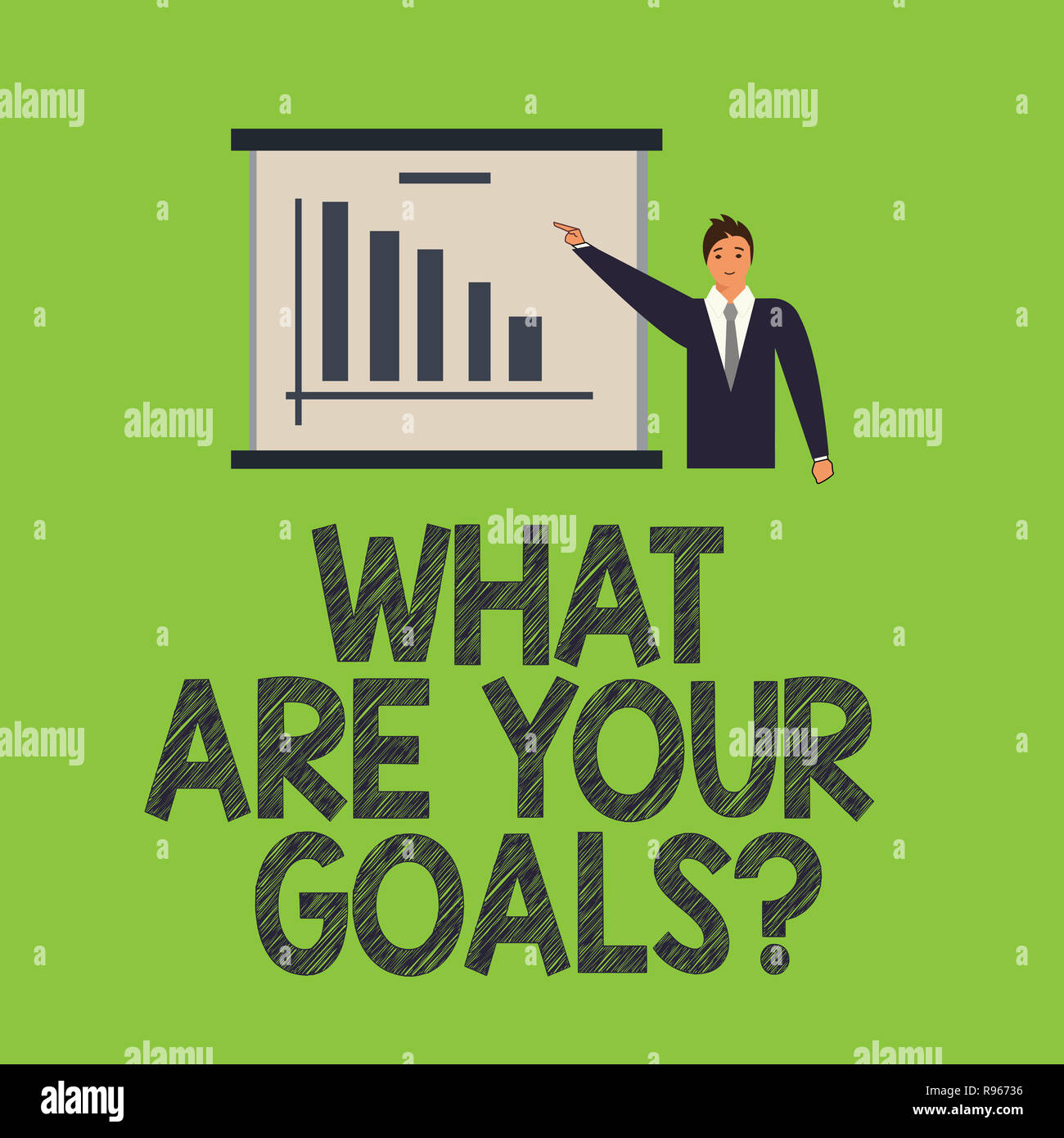Word writing text What Are Your Goals. Business concept for Tell us ...