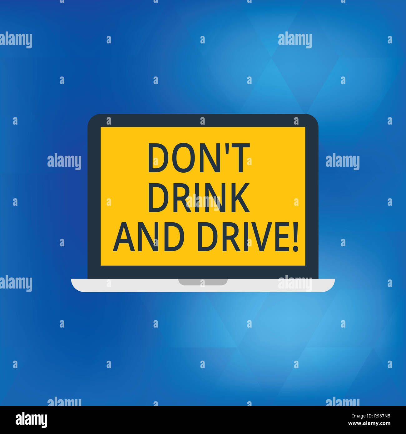 Writing note showing Don T Drink And Drive. Business photo showcasing ...