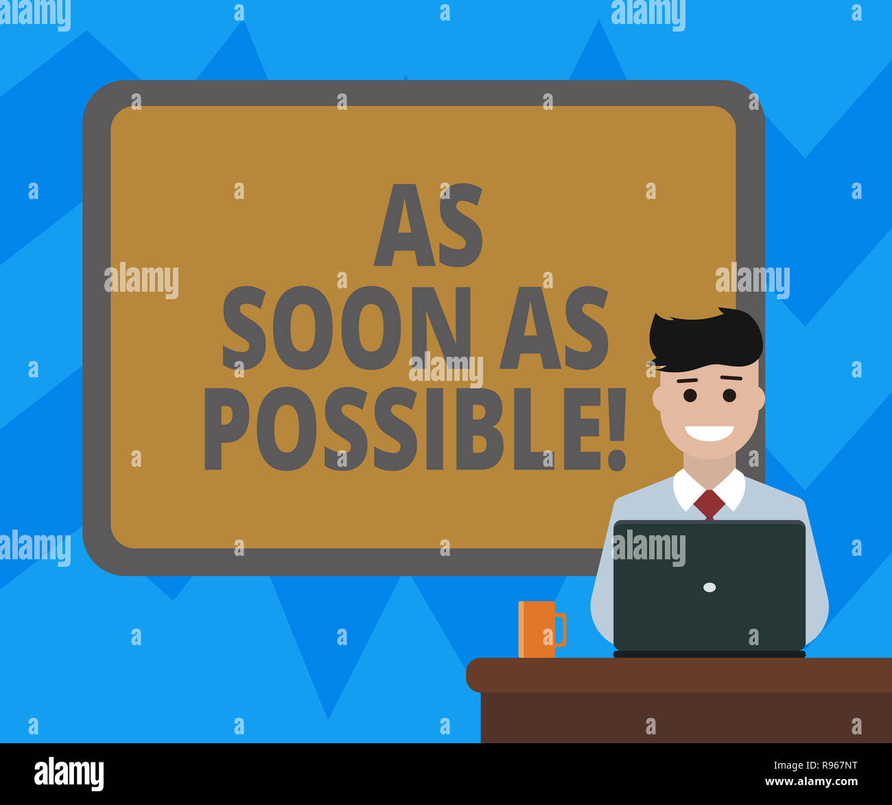 Board immediately behind man hi-res stock photography and images - Alamy