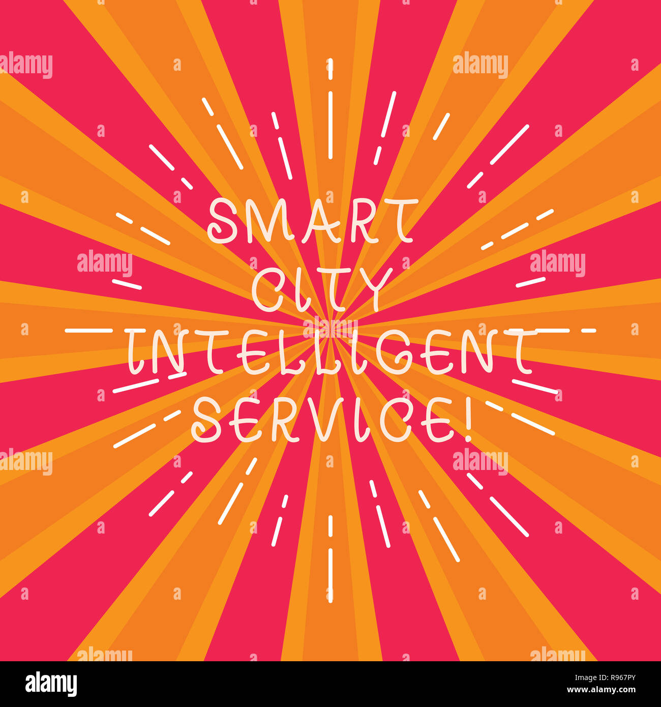 Writing note showing Smart City Intelligent Service. Business photo ...