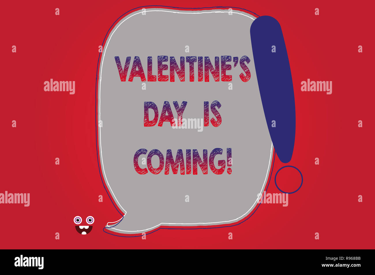 Text sign showing Valentine S Is Day Is Coming. Conceptual photo ...