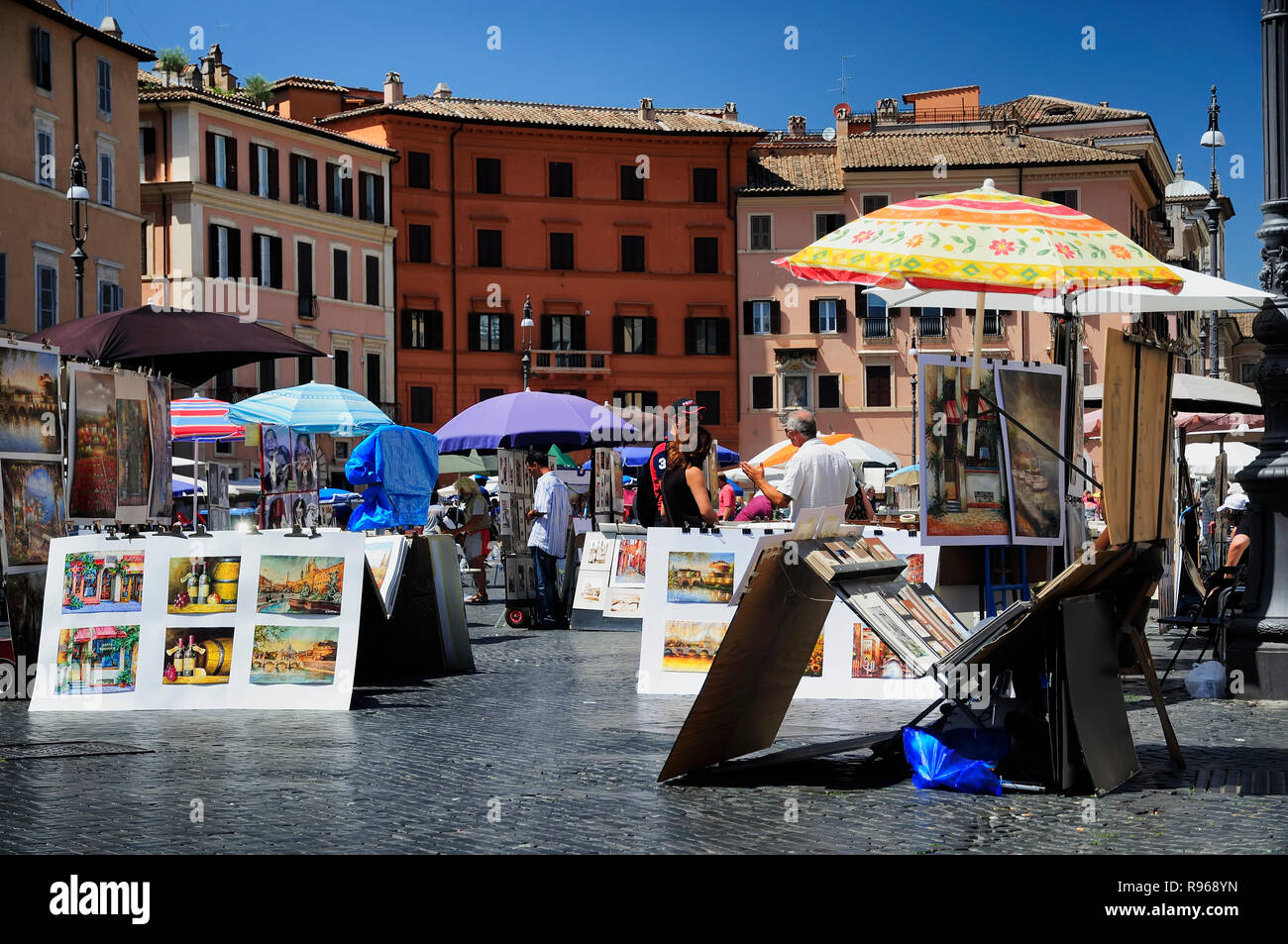 Shopping in art and craft market hi-res stock photography and images ...